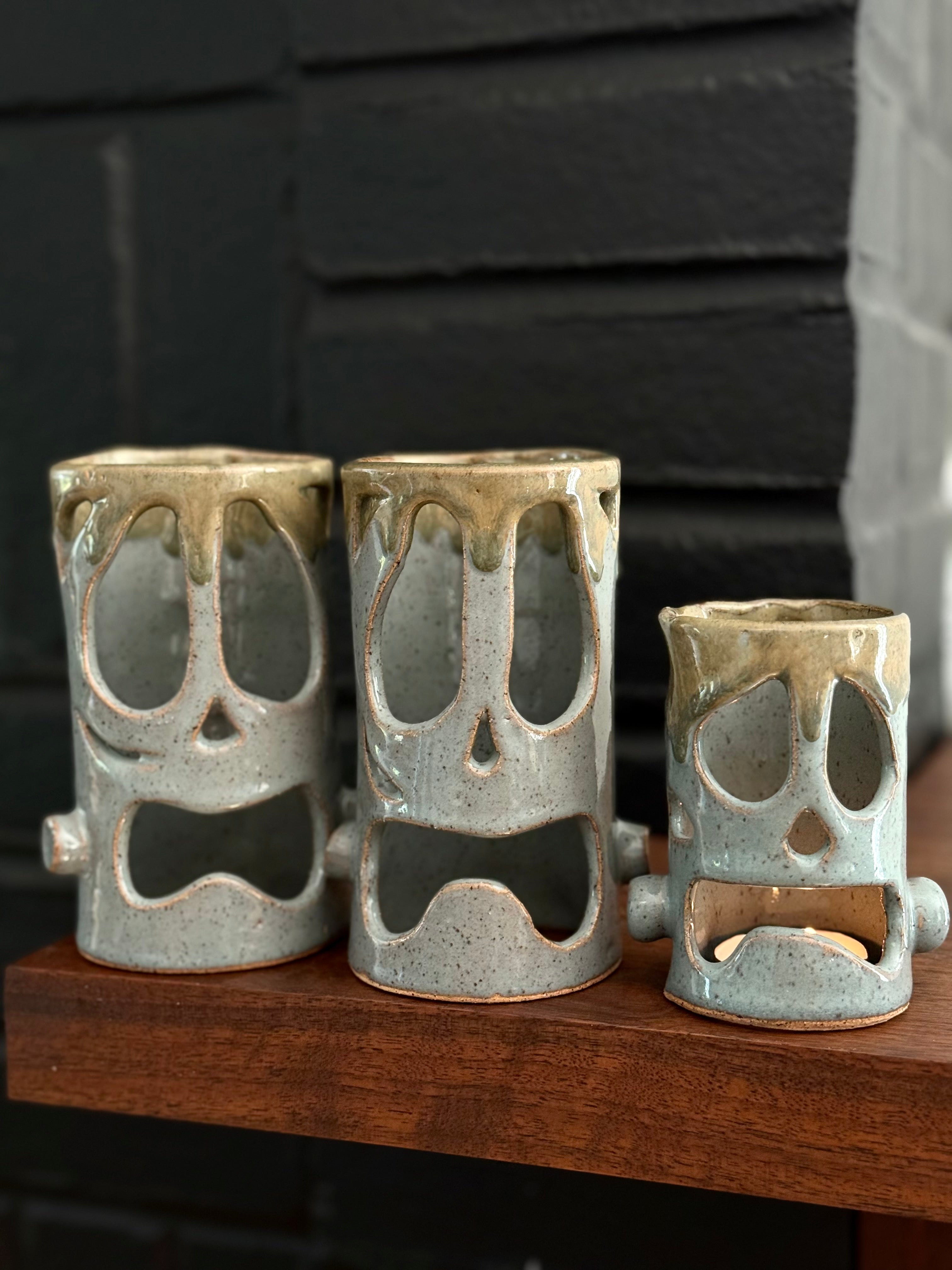 Halloween Frankenstein Luminary - Medium - Krysset Shop