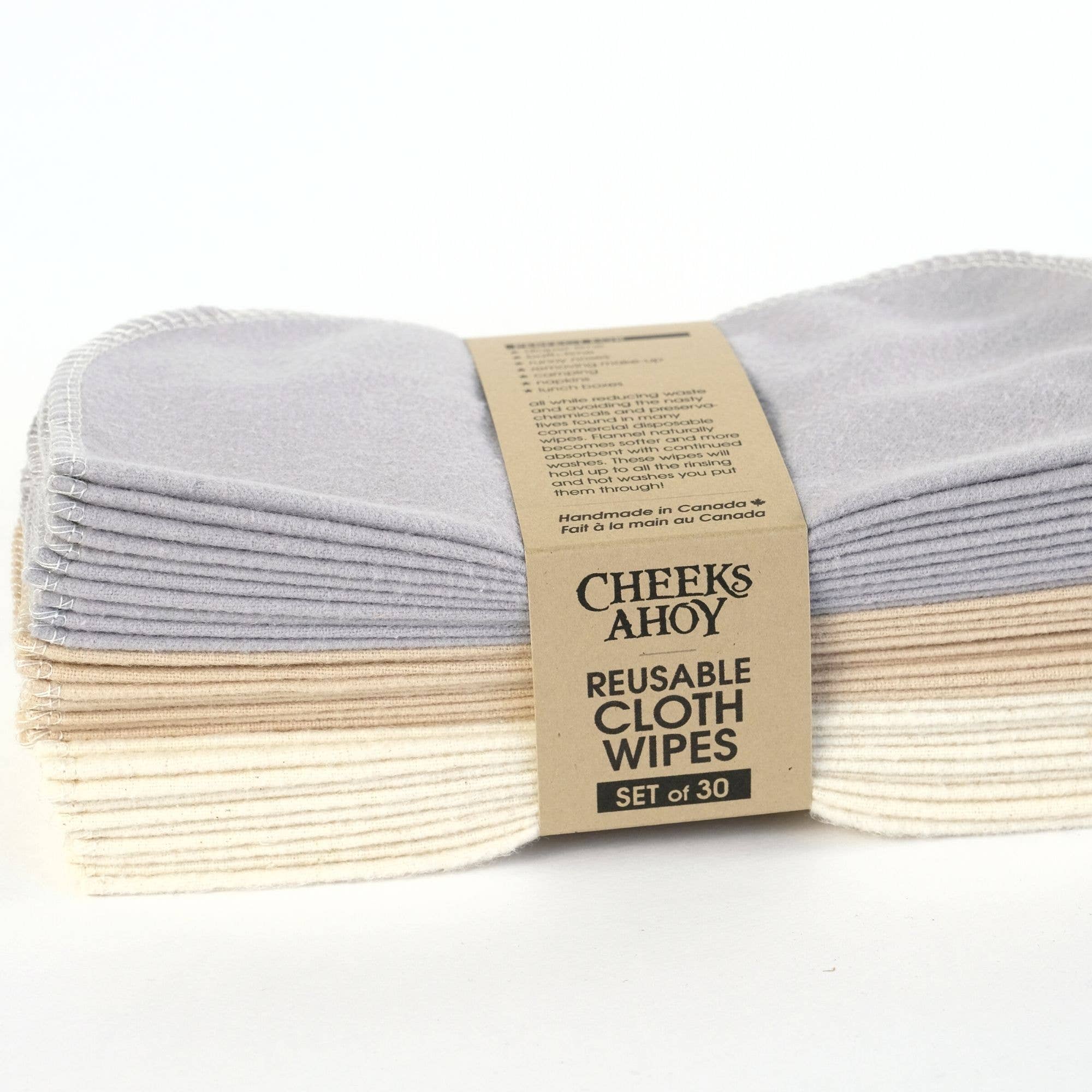 Cotton Flannel Wipes